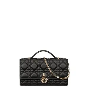 Dior Lady Top Handle Clutch Bag