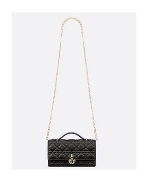 Dior Lady Top Handle Clutch Bag