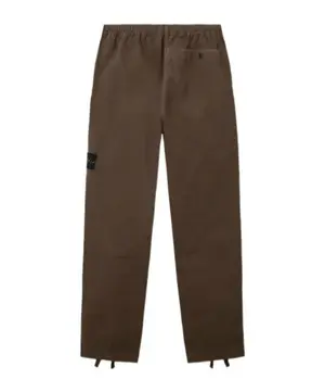 Stone Island Loose-fit Cargo Trousers With Elasticated Waistband