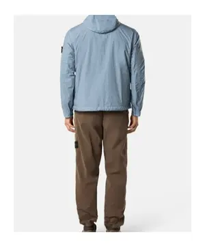 Stone Island Loose-fit Cargo Trousers With Elasticated Waistband