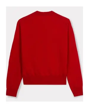 Kenzo Boke Flower' Embroidered Cardigan In Merino Wool
