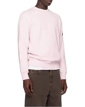 Stone Island Logo Patch Crewneck Sweatshirt
