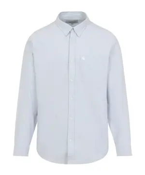 Carhartt Work In Progress L/s C-logo Shirt - White
