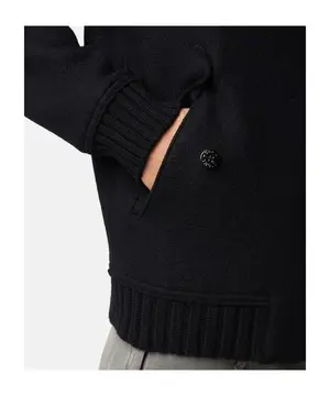 Stone Island Logo Patch Zip-up Jacket