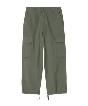 Carhartt Work In Progress Kade Logo-patch Cargo Pants - Dark Beech Color