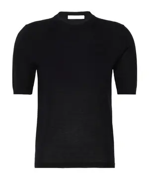 Max Mara Short-sleeved Knitwear - Black