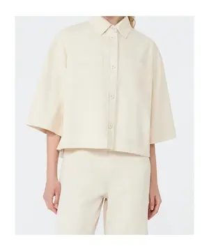 Max Mara Terra Cropped Shirt Jacket