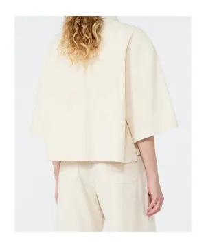 Max Mara Terra Cropped Shirt Jacket