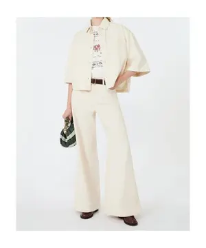 Max Mara Terra Cropped Shirt Jacket