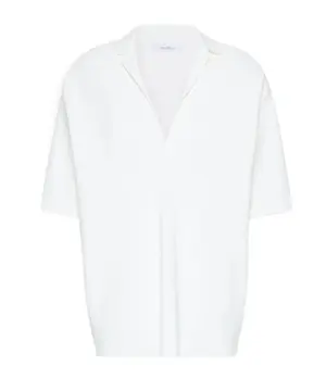 Max Mara Short Sleeve Sweater - White