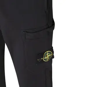 Stone Island Logo Patch Drawstring Track Pants