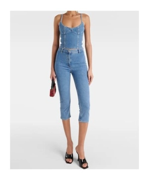 Magda Butrym Denim Bustier