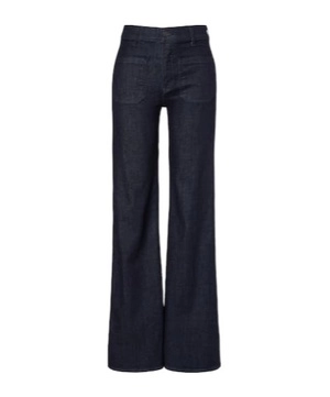 NILI LOTAN Wide-leg Jeans - Black