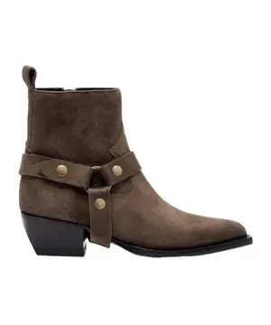 GOLDEN GOOSE Debbie 45 Suede Ankle Boots - Brown