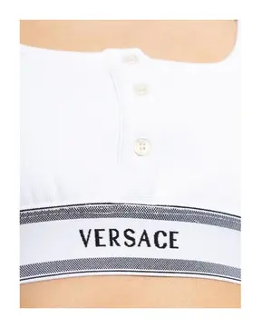 Versace Ribbed Bralette