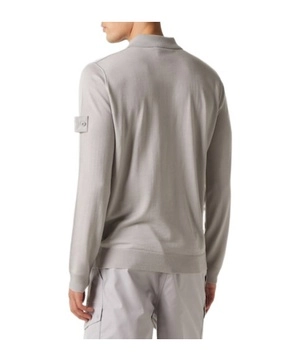 Stone Island Compass Virgin Wool Polo Shirt