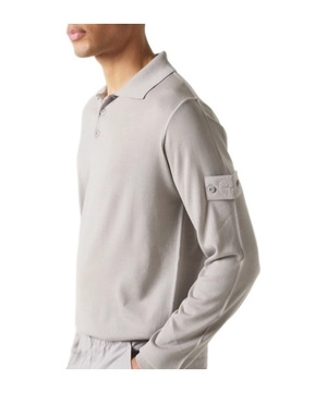 Stone Island Compass Virgin Wool Polo Shirt