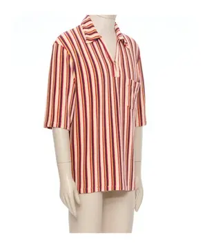 Valentino Garavani Striped Short-sleeved Shirt