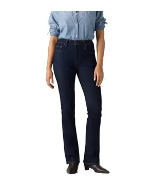 LEVI'S 725 High Rise Bootcut Jeans - Black