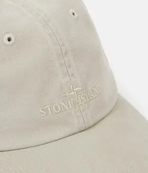 Stone Island Baseball Cap With Logo Embroidery
