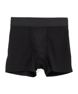Gucci Elastic Waist Boxer Briefs With Embroidered Logo - Black
