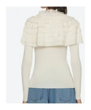 Sea Wanda Lace-trimmed Cardigan