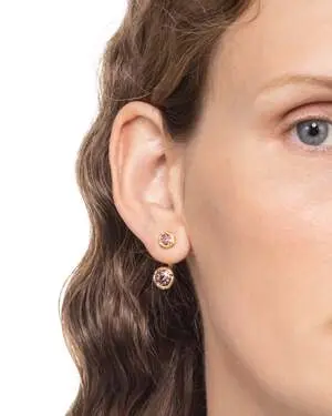 Alexis Bittar Asterales Front Back Earring