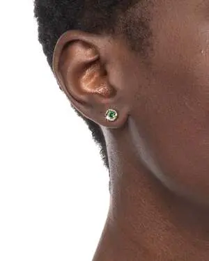 Alexis Bittar Asterales Front Back Earring Sapphire Blue