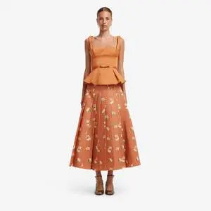 LEO LIN Georgia Top - Ochre