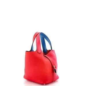 Hermès Picotin Lock Bag Tricolor Clemence Pm