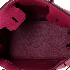Hermès Birkin Handbag Fjord With Gold Hardware 30 - Pink
