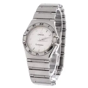 OMEGA Constellation Quartz Watch Stainless Steel 25