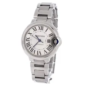 CARTIER Ballon Bleu De Automatic Watch Stainless Steel 33
