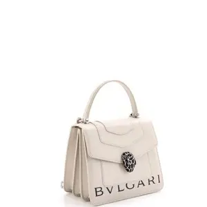 BVLGARI Fragment Serpenti Forever Top Handle Bag Leather Small