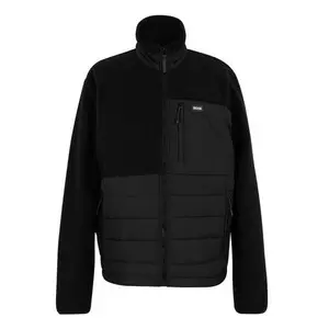 REGATTA Frankie Borg Full Zip Hybrid Jacket - Black
