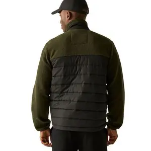 REGATTA Frankie Borg Full Zip Hybrid Jacket - Black