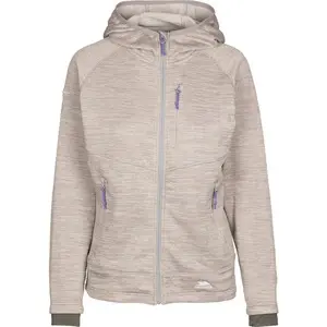 TRESPASS At200 Fleece Jacket With Logo Detail - Platinum