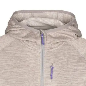 TRESPASS At200 Fleece Jacket With Logo Detail - Platinum