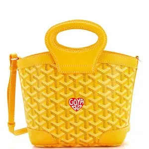 Goyard Beluga Bag Printed Coated Canvas Mini - Yellow