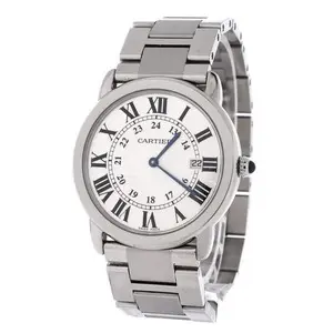 CARTIER Ronde Solo De Quartz Watch Stainless Steel 36