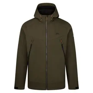 TRESPASS Hubbard Soft Shell Jacket - Dark Vine