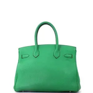 Hermès Birkin Handbag Verso Togo With Palladium Hardware 30