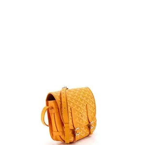Goyard Belvedere Messenger Bag Coated Canvas With Leather Pm