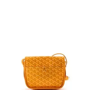 Goyard Belvedere Messenger Bag Coated Canvas With Leather Pm