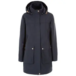 TRESPASS Lyrics Jacket - Navy