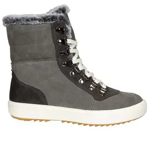 TRESPASS Korinna Suede Lace Up Snow Boots