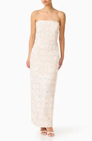 ELLIATT Silvana Strapless Gown