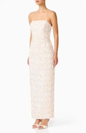 ELLIATT Silvana Strapless Gown