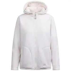TRESPASS Fleece Jacket With Hood - Ghost