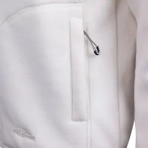 TRESPASS Fleece Jacket With Hood - Ghost